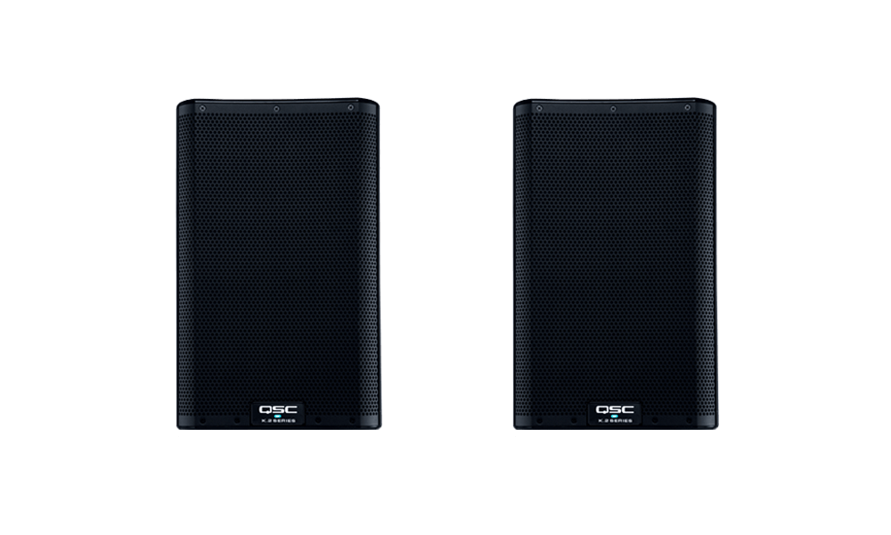 QSC K8.2 Powered Speaker System - Outdoor-Movies.com